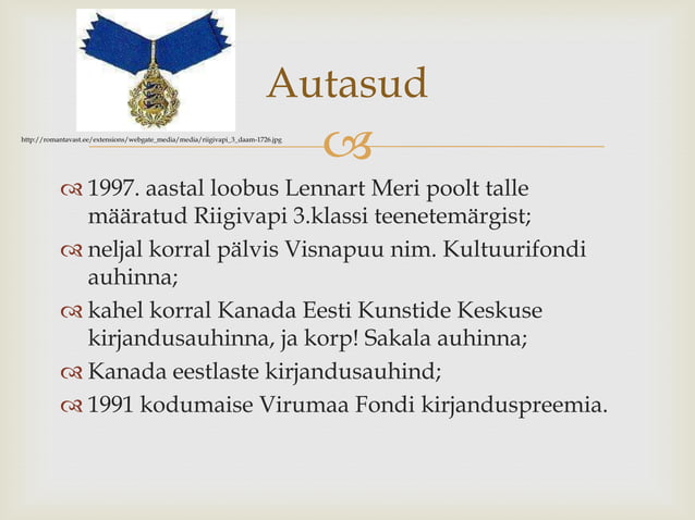 Eesti kirjanduse lahknemine ja eksiilkirjanduse kujunemine 1944 | PPTX