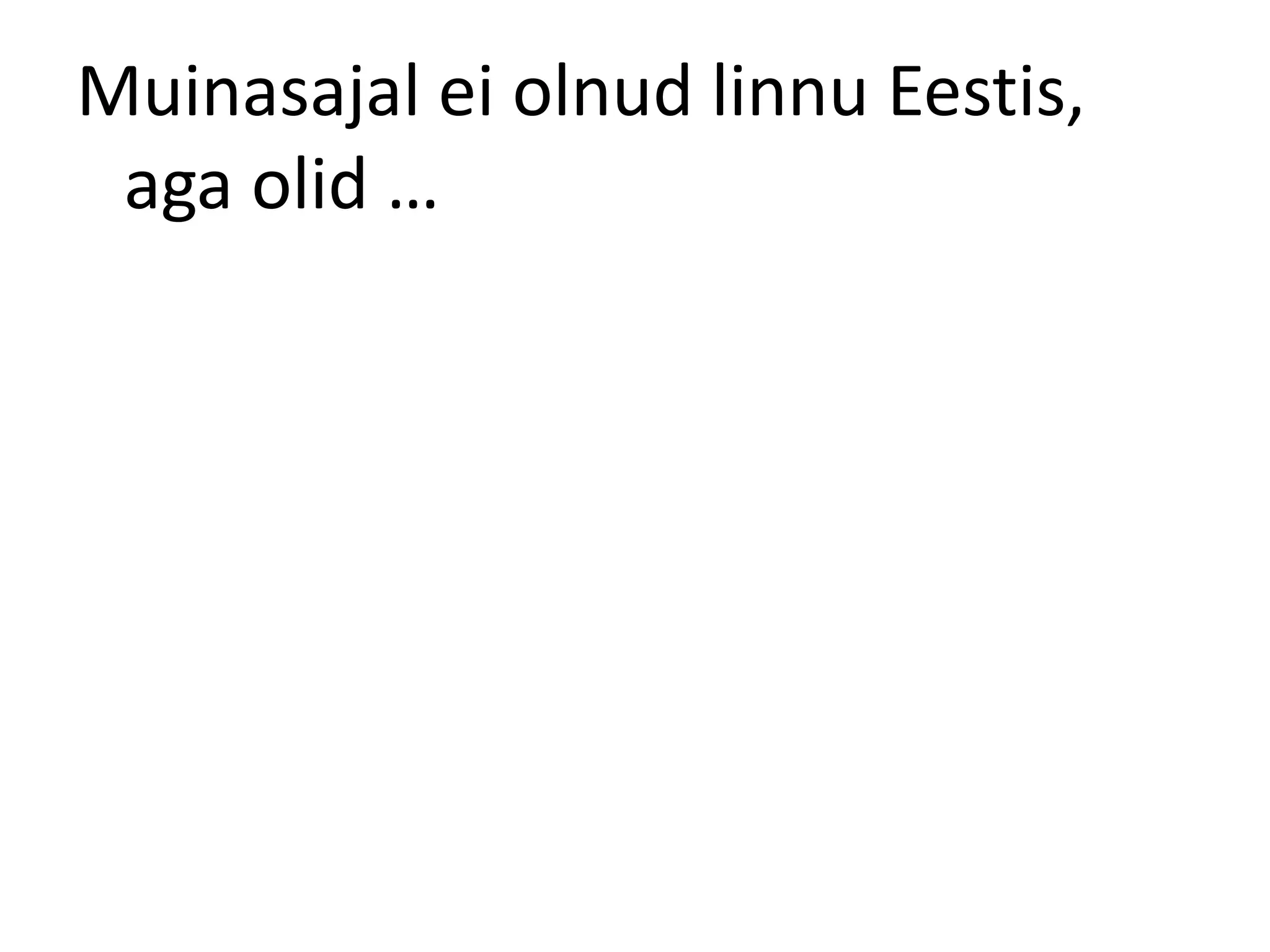 Eesti linnad keskajal | PPTX