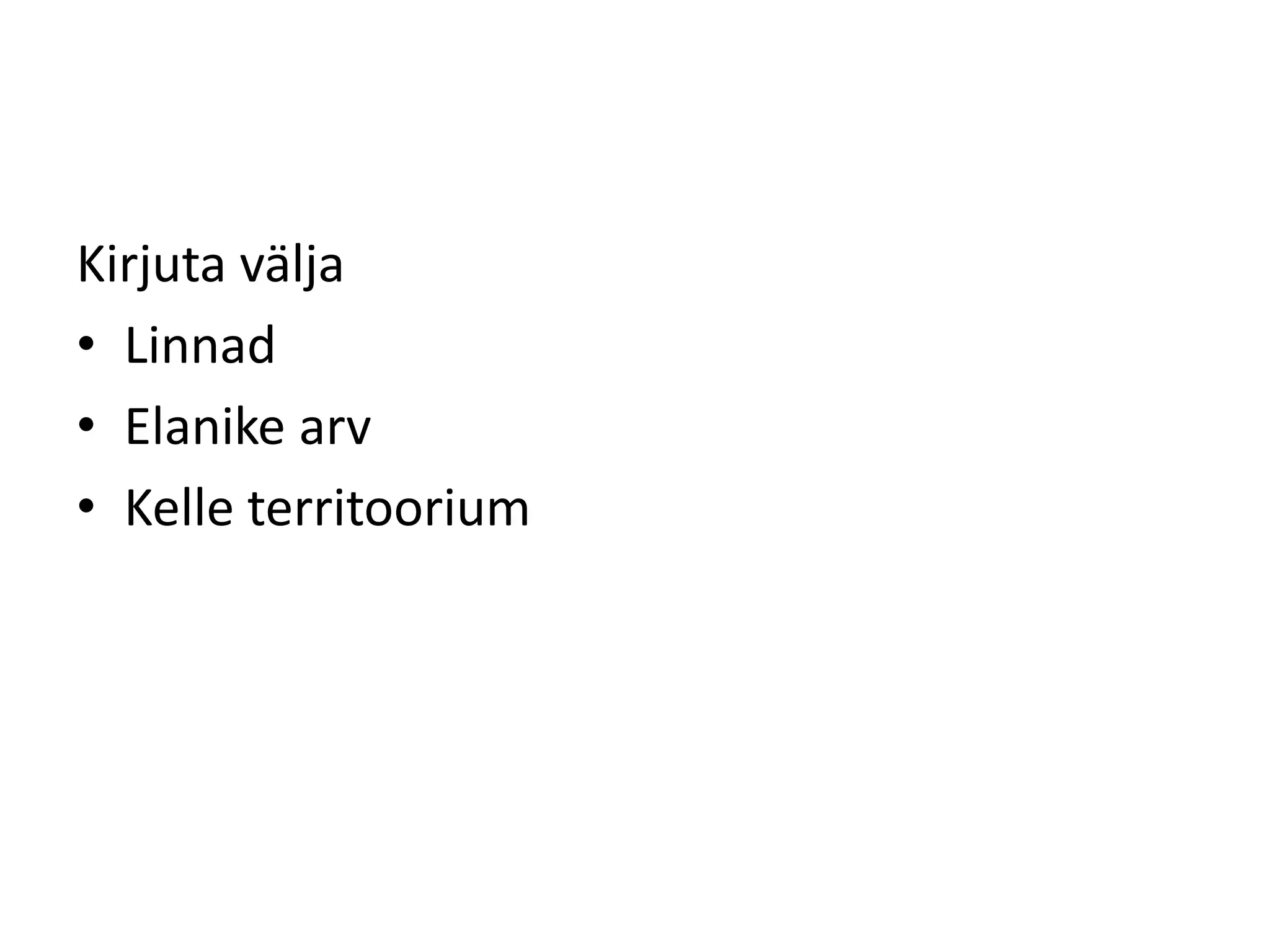 Eesti linnad keskajal | PPTX