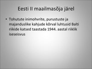 Eestimaa | PPT