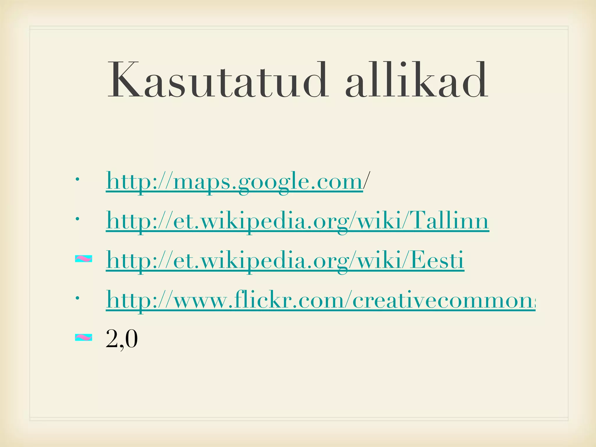 Eestimaa, tallinn | PPT