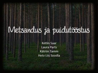 Eesti metsandus | PPT