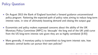 Understanding International Long-Term Interest Rate Comovement | PPT