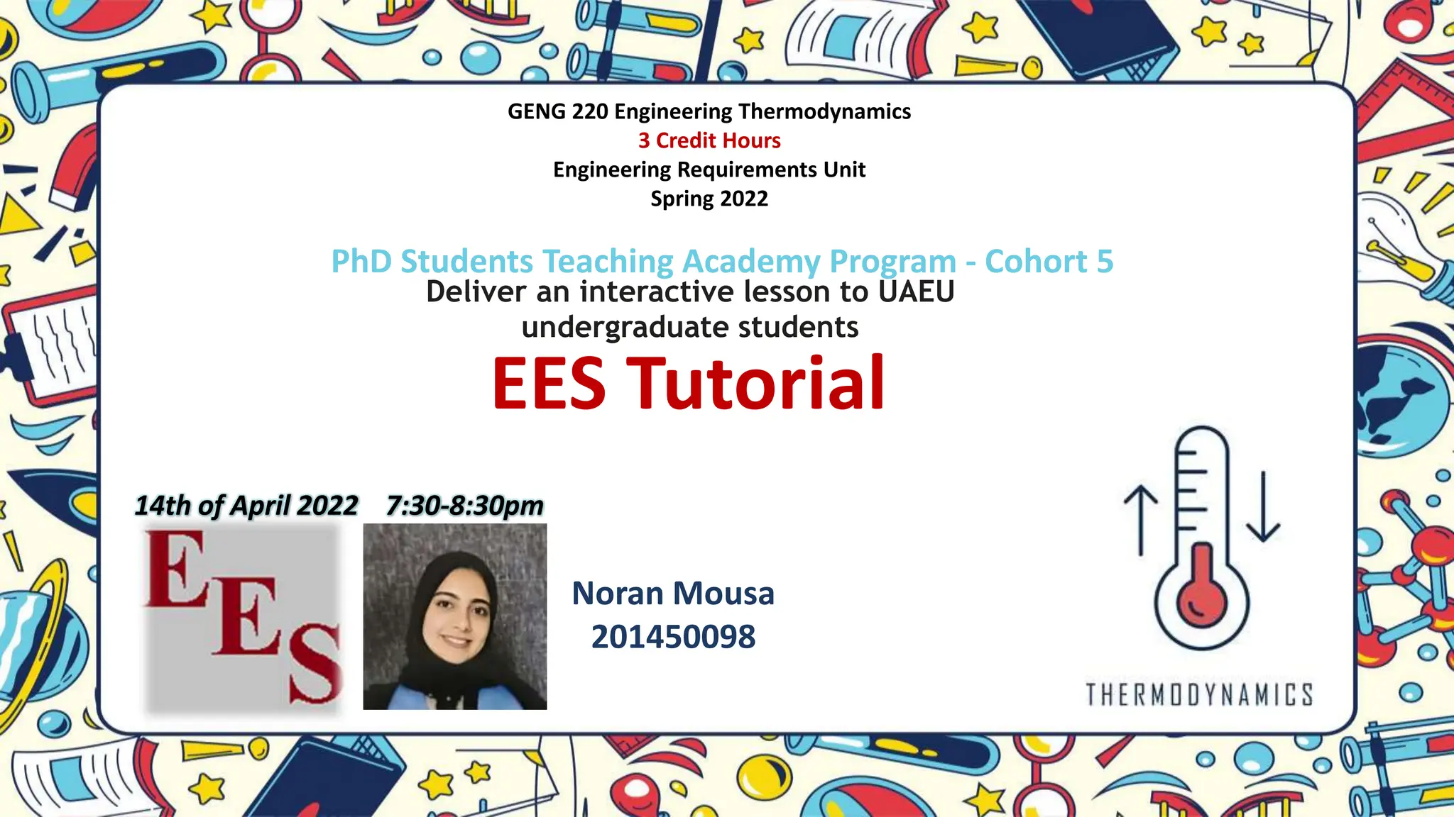 EES Tutorial- General Thermodynamic .pptx