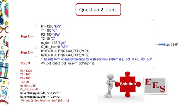 EES Tutorial- General Thermodynamic .pptx | Physics | Science