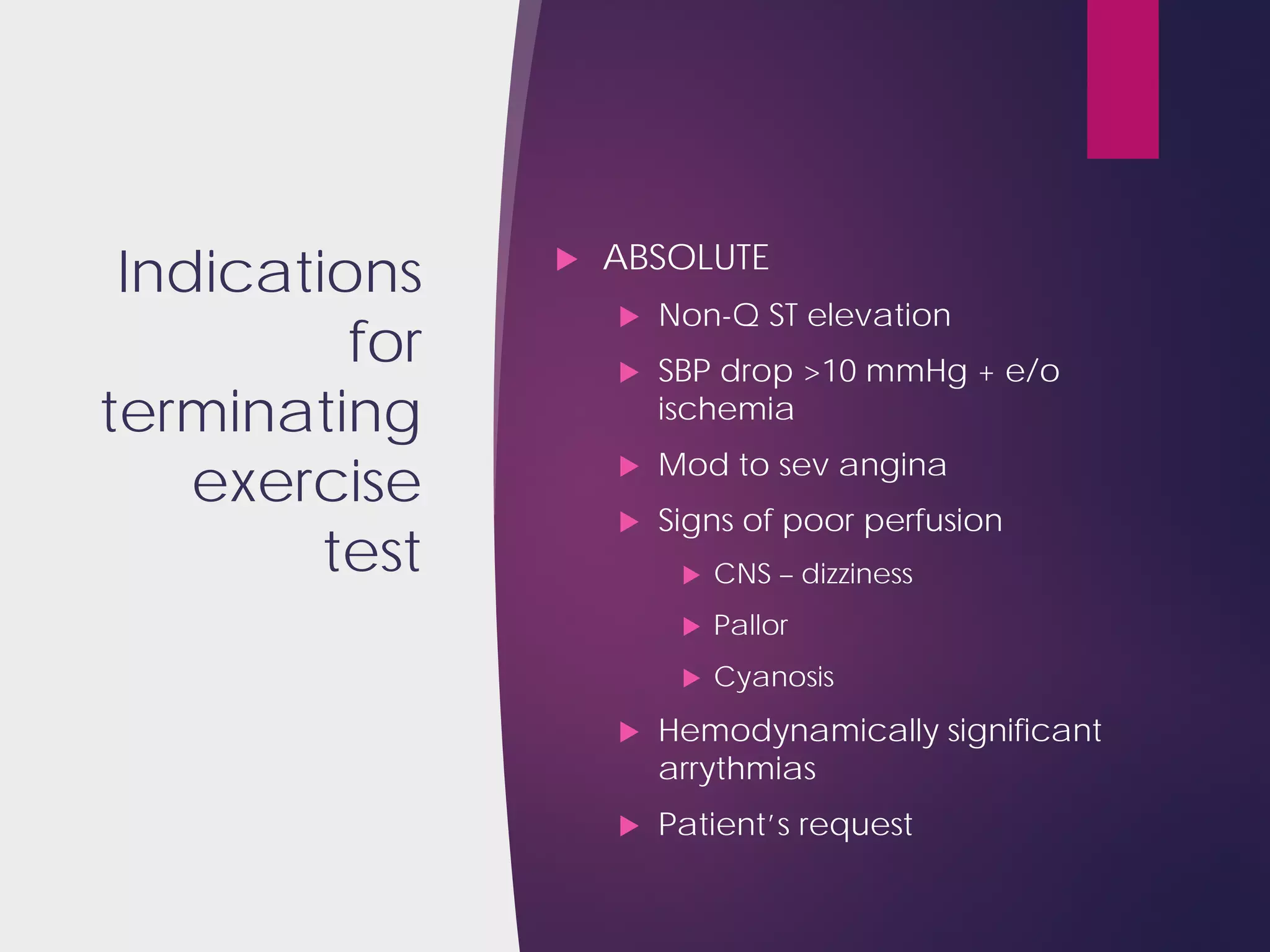 Exercise Electrocardiographic testing | PDF