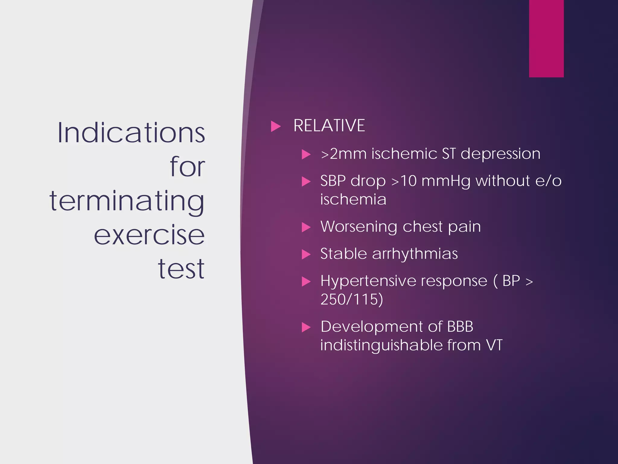 Exercise Electrocardiographic testing | PDF