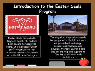 Teachers In Action: Easter Seals Respite Care | PPTX