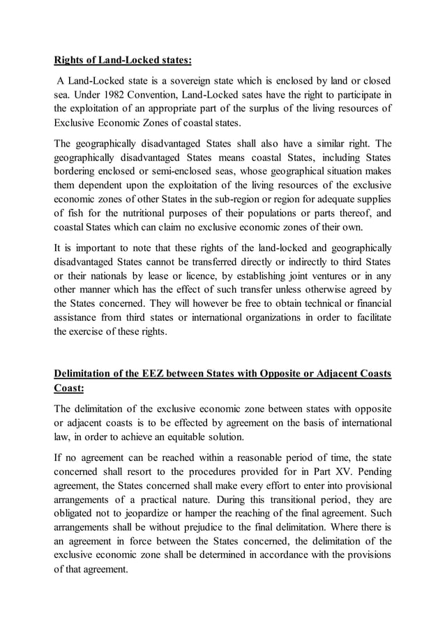 Exclusive Economic Zone (EEZ) | DOCX