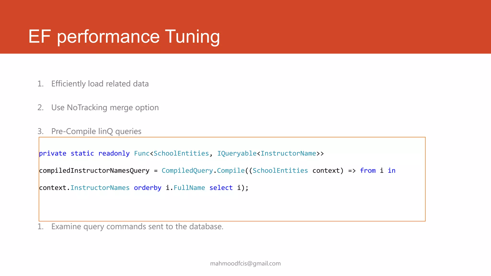 Microsoft Entity Framework | PPT