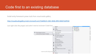 Microsoft Entity Framework | PPT