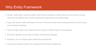 Microsoft Entity Framework | PPT