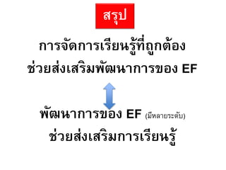 Ef กับการเรียนรู้ใน ศ. ๒๑ rlg 601127 | PPTX