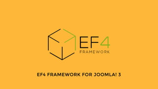 EF4 Joomla! 3 Framework | PDF