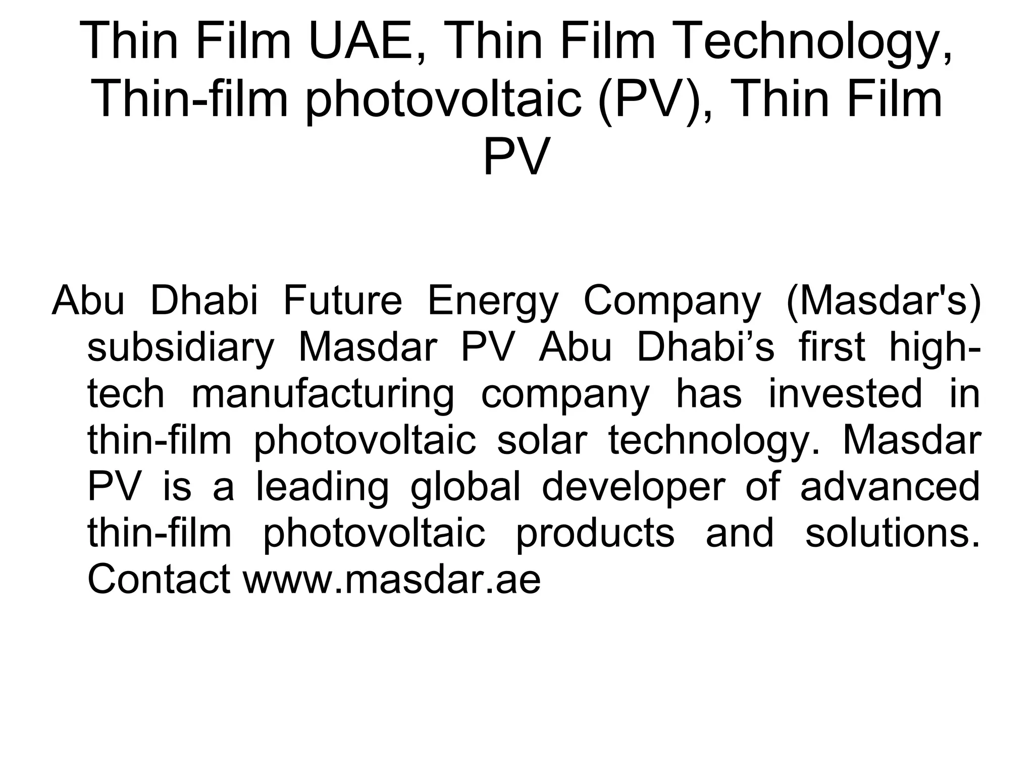 Sustainable living UAE | PPT