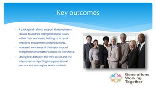 Intergenerational practice in the workplace, Ewan Fisher Trustee ...