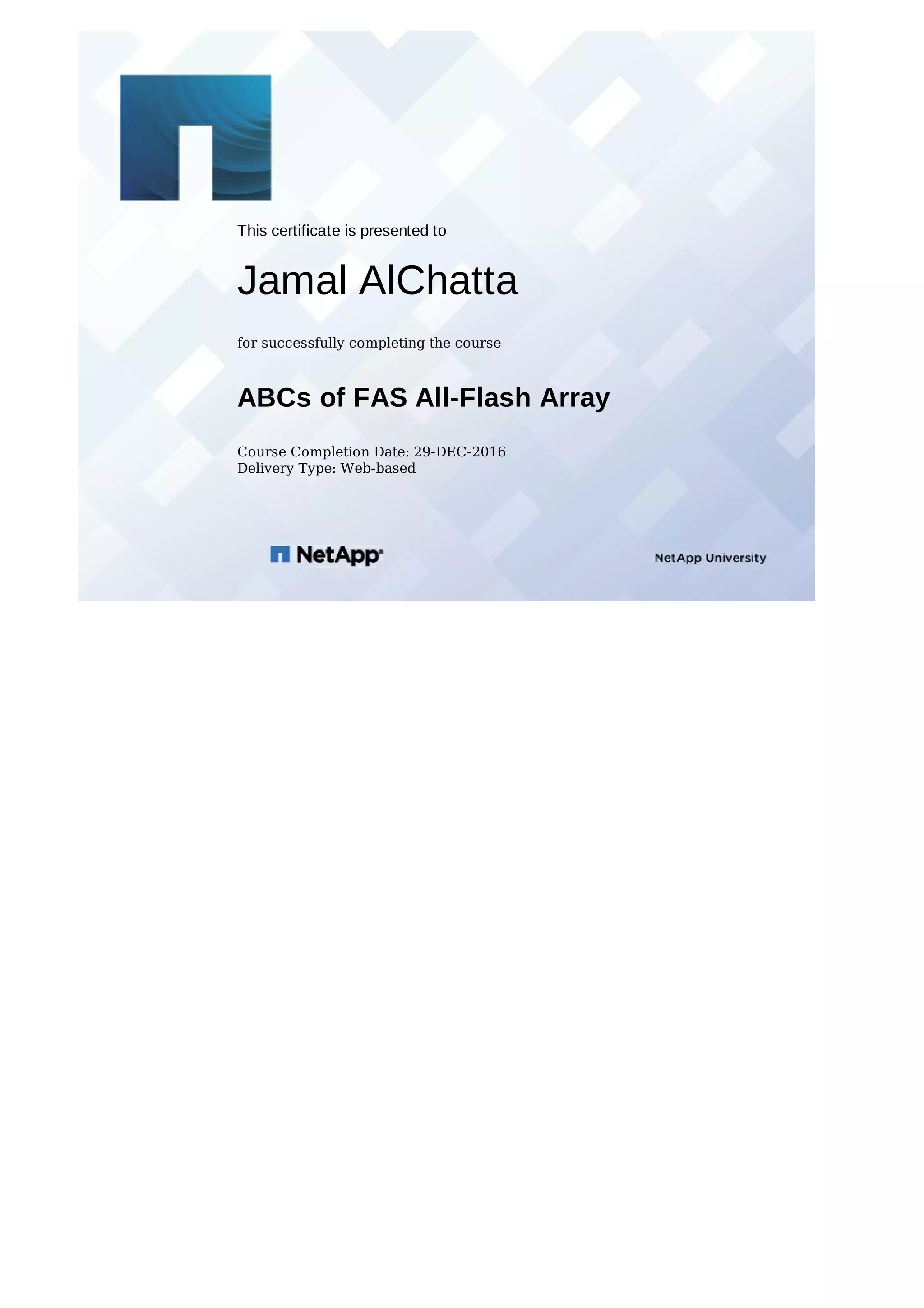 ABCs of FAS All-Flash Array | PDF