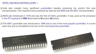 Presentation on History of Microcontroller(Updated - 2) | PDF