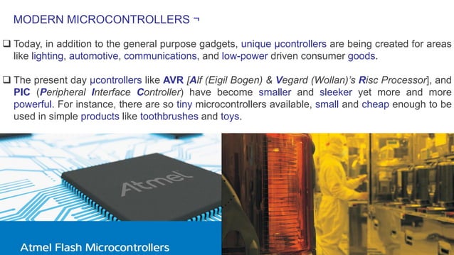 Presentation on History of Microcontroller(Updated - 2) | PDF