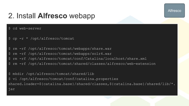 EF09-Installing-Alfresco-components-1-by-1.pdf | Operating Systems | Computer Software and ...