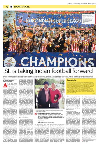 ISL FEATURE GULF NEWS - ADRIAN ABRAHAM | PDF