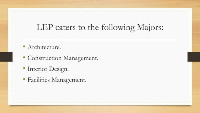 LEP Powerpoint (1) | PPT