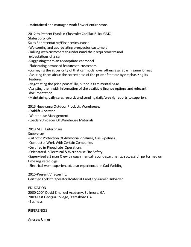 Wesley Durden Resume New.