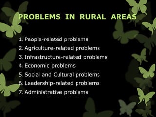 Special Features & Realities of Rural Development | PPTX
