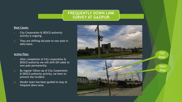 FREQUENTLY DOWN LINK SURVEY AT GAZIPUR | PPTX | Technology & Computing