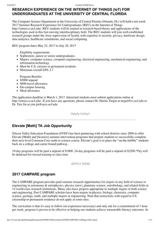 Foothill STEM News | PDF