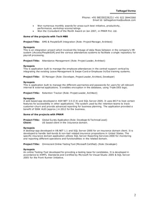 Tathagat Verma - 2015-July | PDF