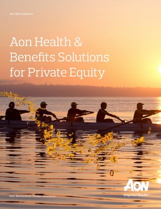 AonHealthSolutionsforPE Firms | PDF