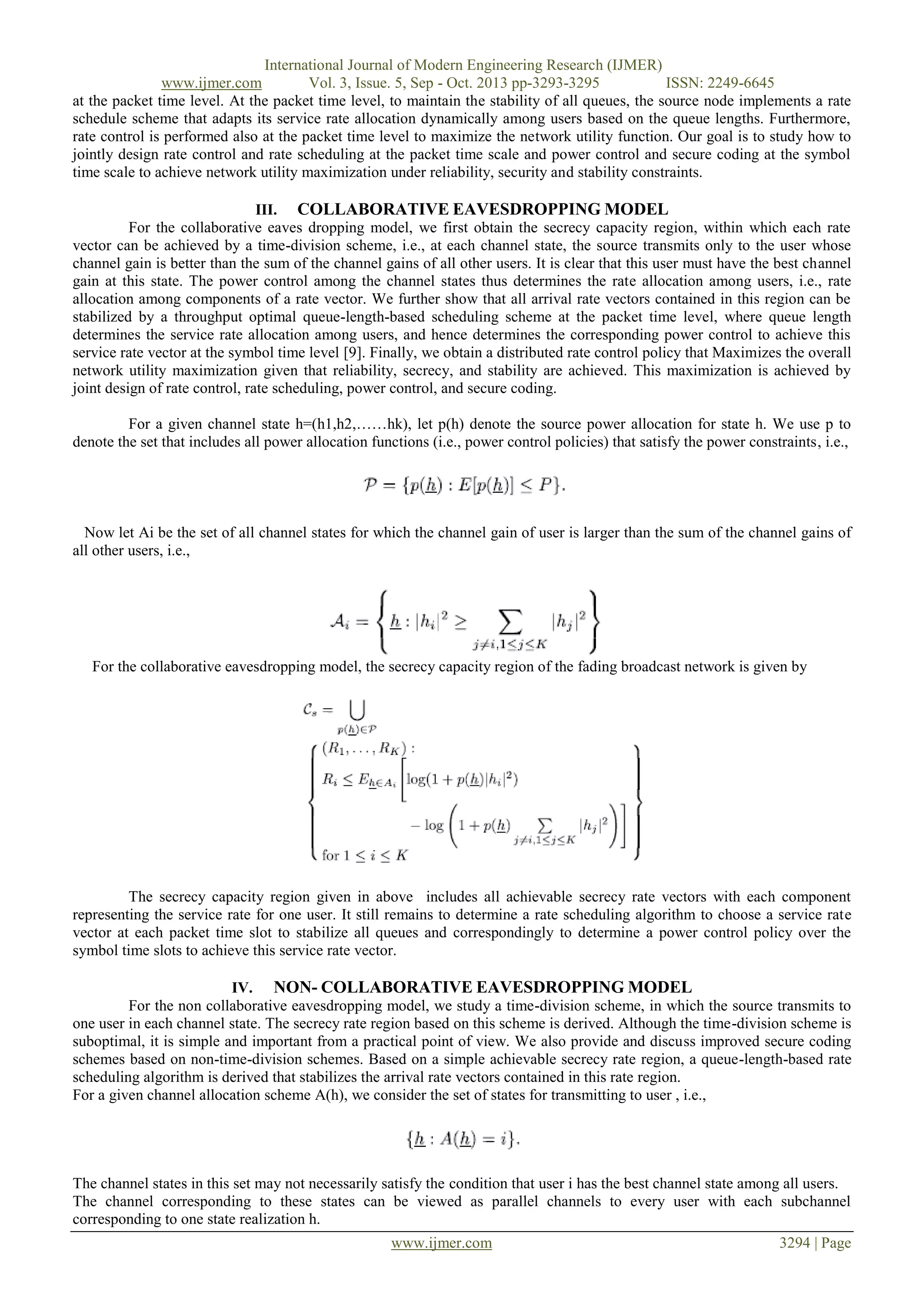 An Eavesdropping Model for Securing Communications over Wireless ...