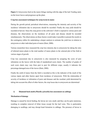 Crop loss assessment | PDF