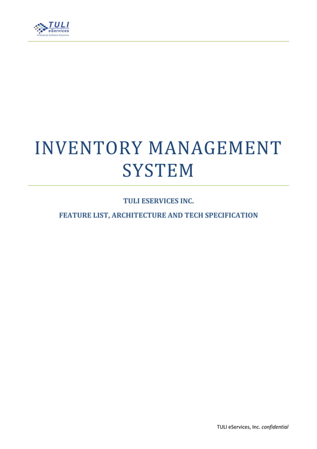 Inventory Management System | PDF | Cloud Computing | Internet