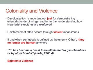 Race and Coloniality | PDF