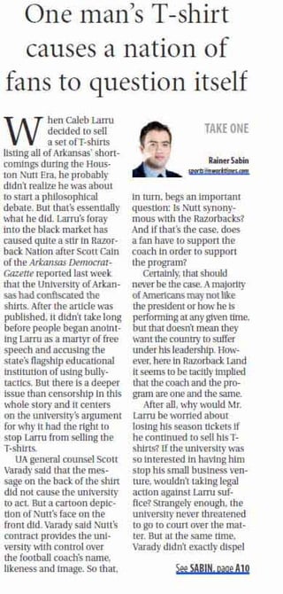 T-Shirt Column | PDF