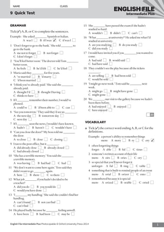 Ef3e intplus quicktest_09 | PDF