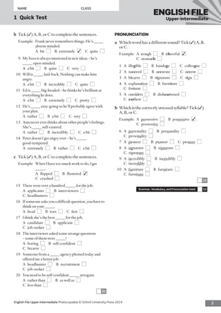 Ef3e uppint quicktest_01 | PDF