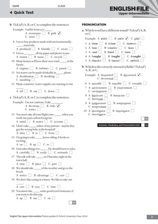 Ef3e uppint quicktest_04 | PDF | Weather | Science