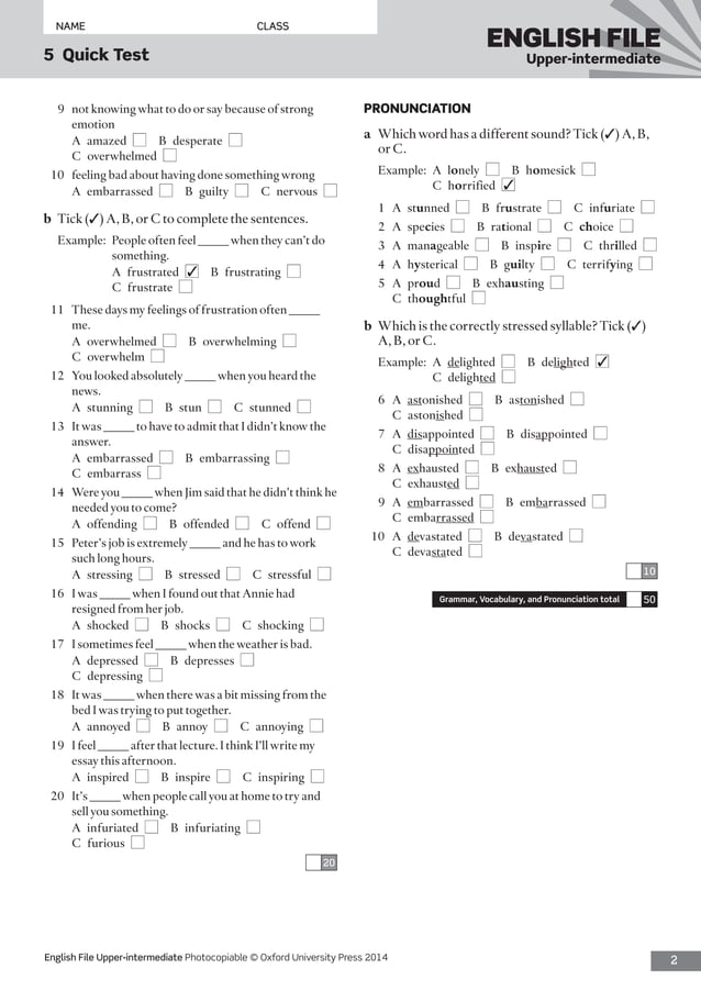 Ef3e uppint quicktest_05 | PDF | Air Travel | Travel Type