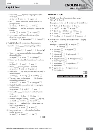 Ef3e uppint quicktest_07 | PDF