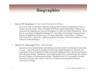 Wolf Point Capital Management | PDF