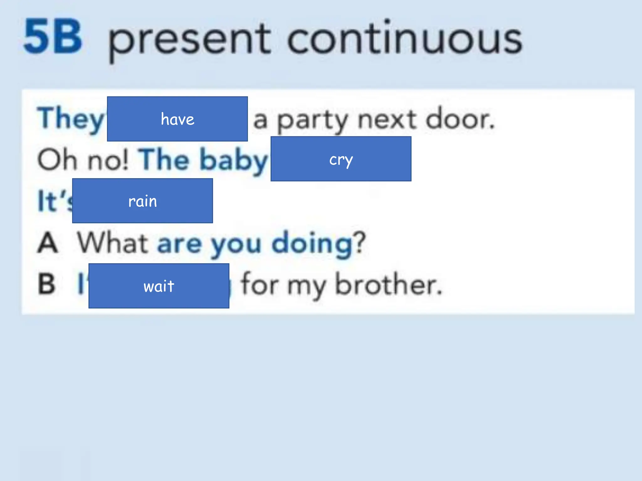 EF4E Unit 5B - Present continuous.pptx