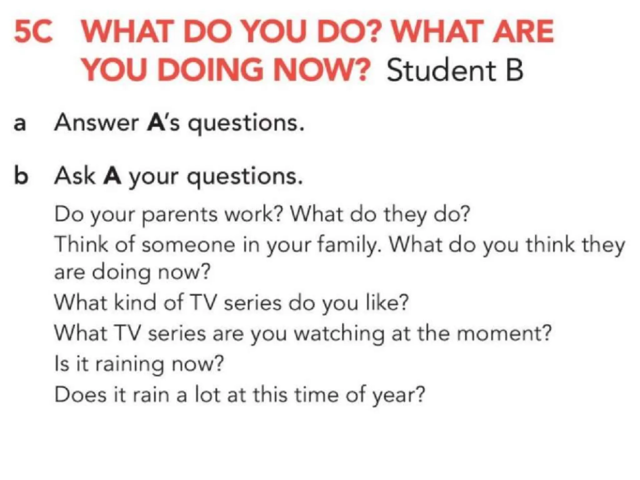 EF4E Unit 5C - Present simple or Present continuous .pptx