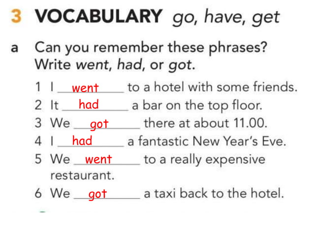 EF4E Unit 7C - New Year and Past irregular.pptx | Women\'s Clothing ...