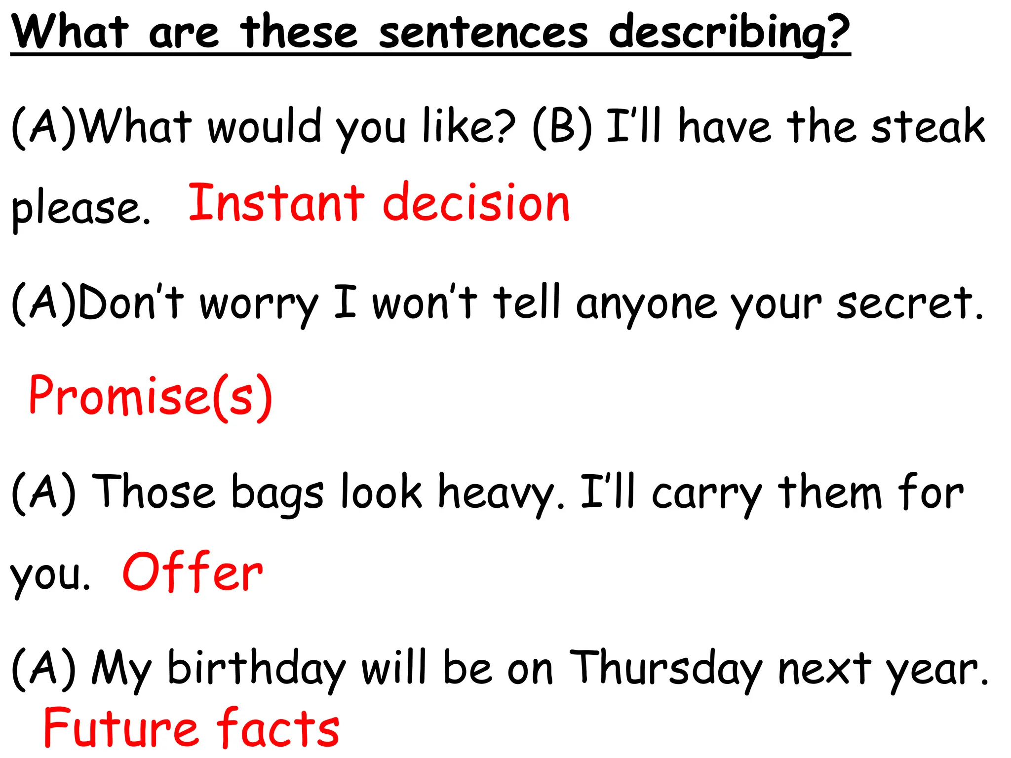 EF4I Unit 1B Future forms.pptx | Parenting Babies and Toddlers | Parenting