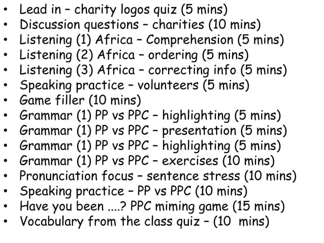 EF4I Unit 2B Present perfect for and since.pptx | World/International ...