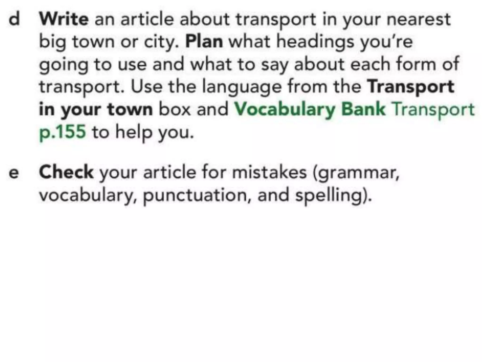 EF4I Unit 3A - Writing.pptx | Rail Travel | Travel Type