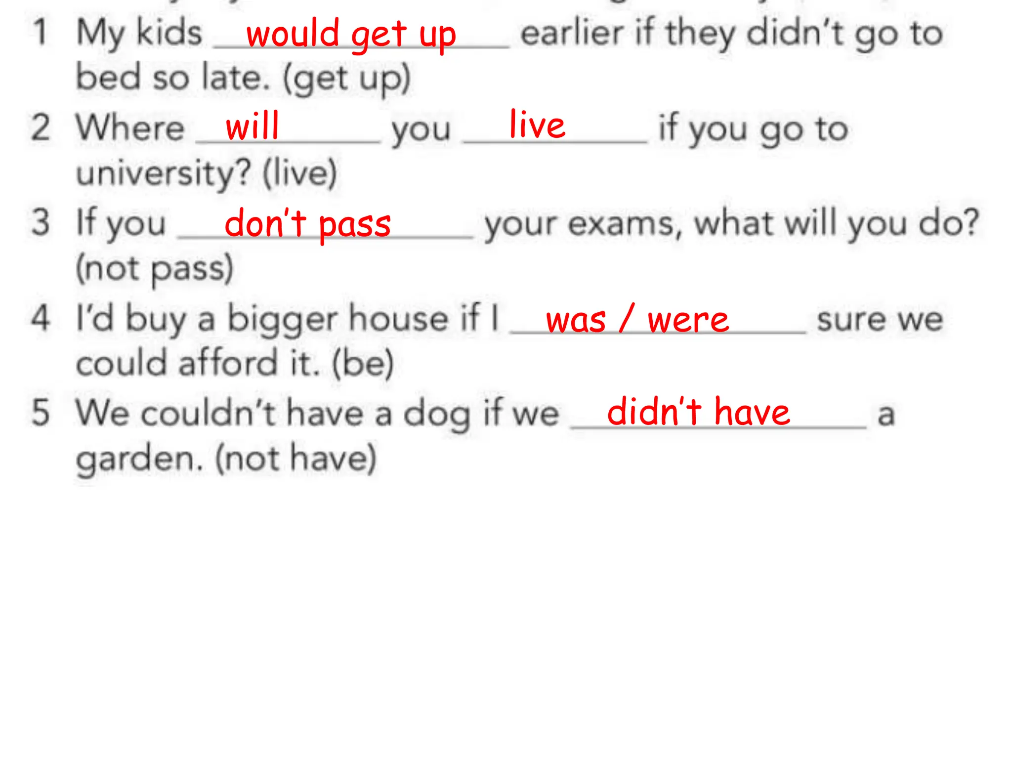 EF4I Unit 7B - Living with others and second conditional.pptx